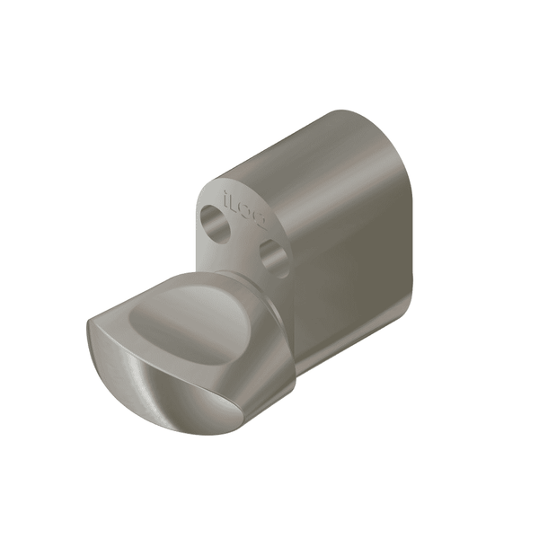 iLOQ Oval turn knob cylinder. 24mm. Ni/Sa | Selectlok Australia